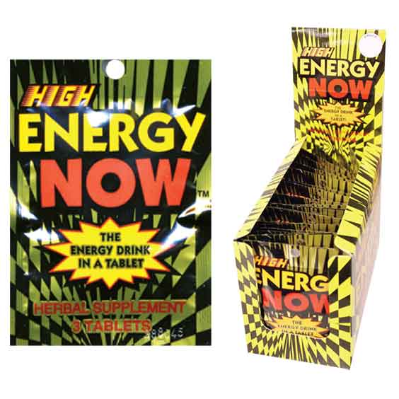 High Energy Now 3ct Packets - CB Distributors, Inc.