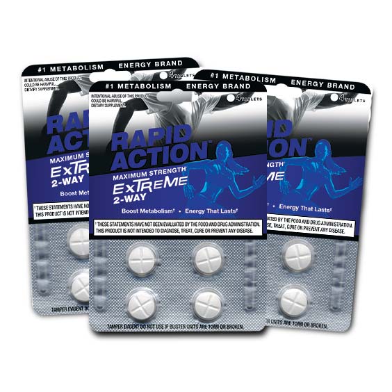 Rapid Action Extreme 2-Way Max Strength 4ct Cards