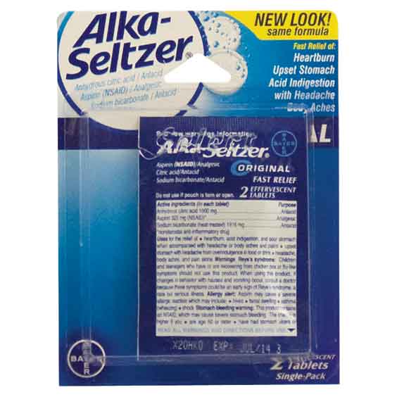 Alka Seltzer Effervescent Tablets
