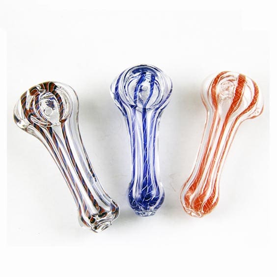 Glass Pipes 2.5″ Regular Assorted Designs - Wholesale - CB Distributors