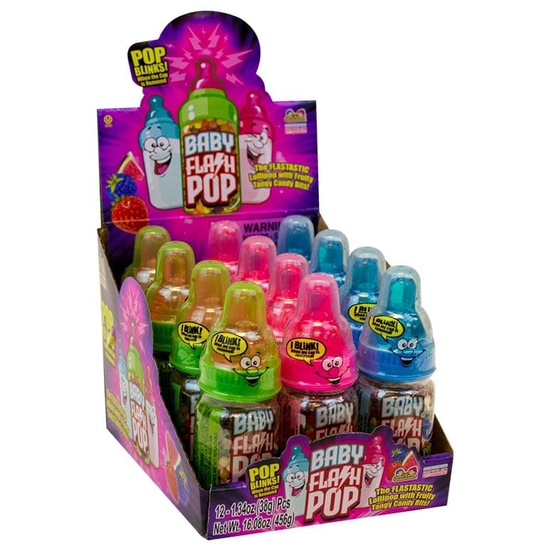Baby Flash Pop Light Up Candy Filled - CB Distributors, Inc.