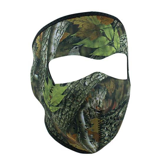 Camouflage Forest Neoprene Face Mask - CB Distributors, Inc.