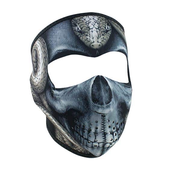 Skull Snake Neoprene Face Mask - CB Distributors, Inc.