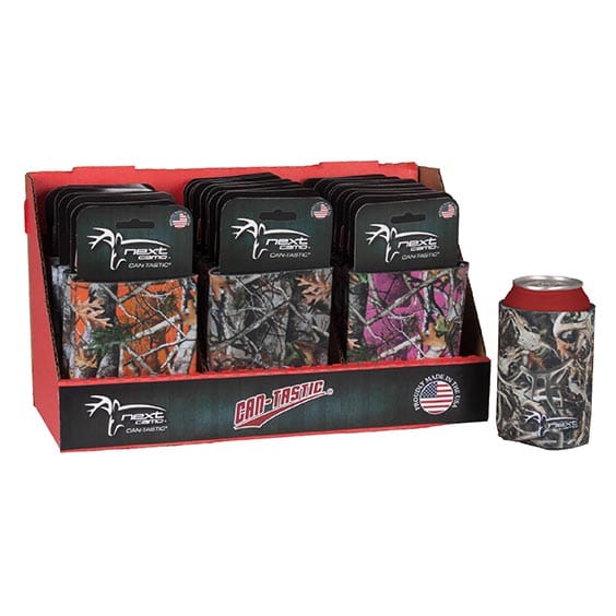 CAN-TASTIC Next Camo Series flat can cooler