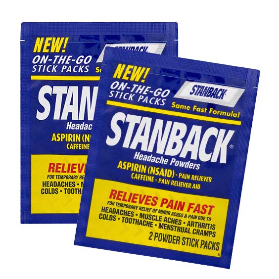Stanback Pain Reliever 2-pack Powders - CB Distributors, Inc.
