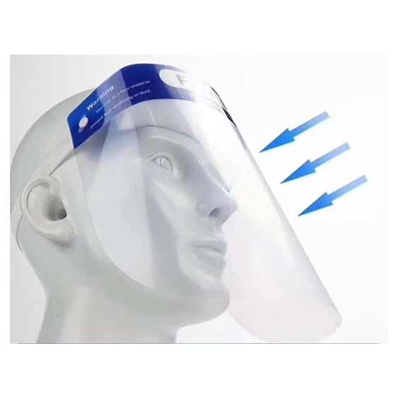 Face Shield Anti-Fog with Foam Piece - CB Distributors, Inc.