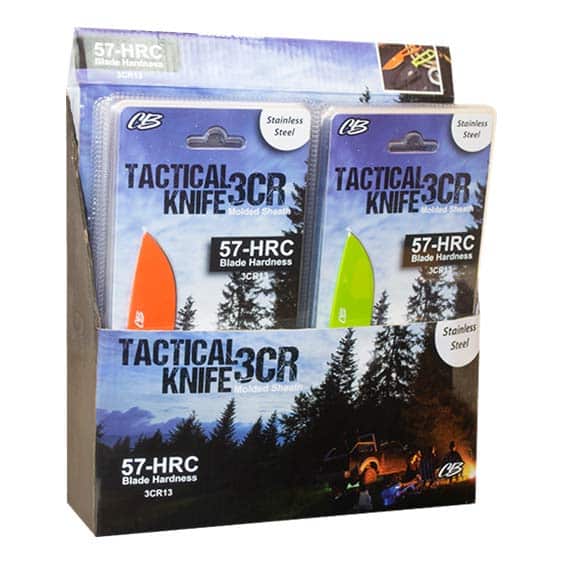 Tactical Knife 3CR with Cover - CB Distributors, Inc.