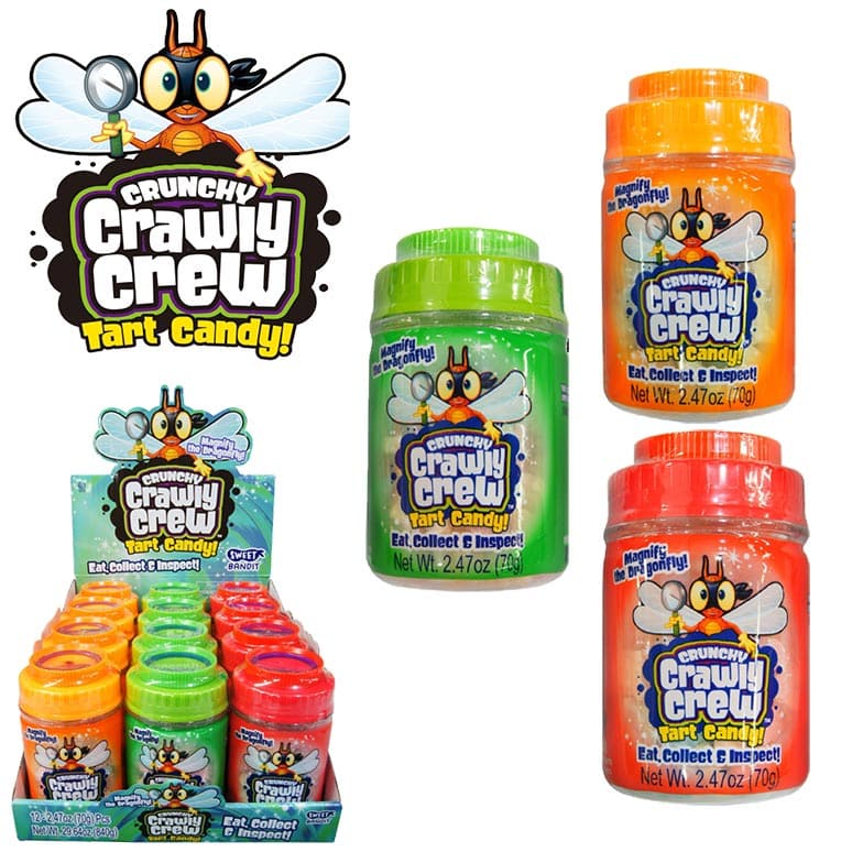 Crunchy Crawly Crew Tart Candy - Wholesale - CB Distributors
