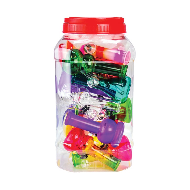 Assorted 5" Glass Water Pipes Jars - CB Distributors, Inc.