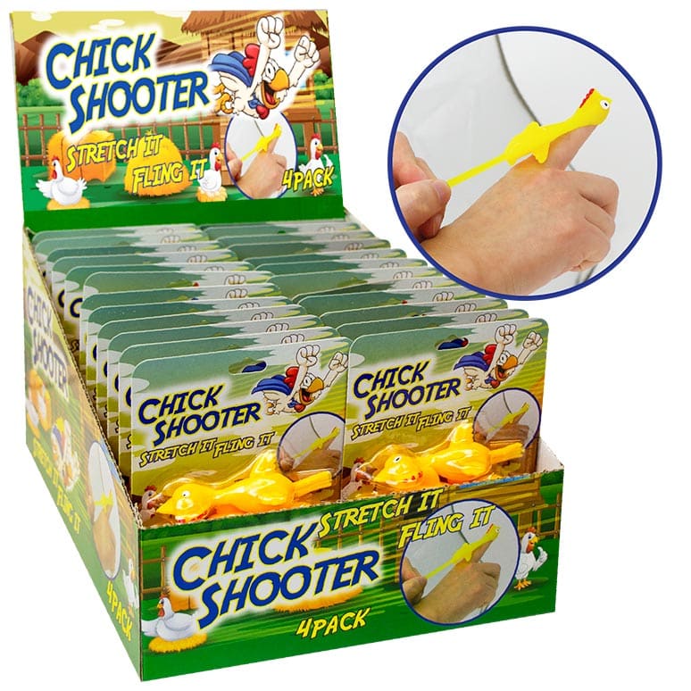 Chick Shooter Slingshot Stretch Toy - Wholesale - CB Distributors