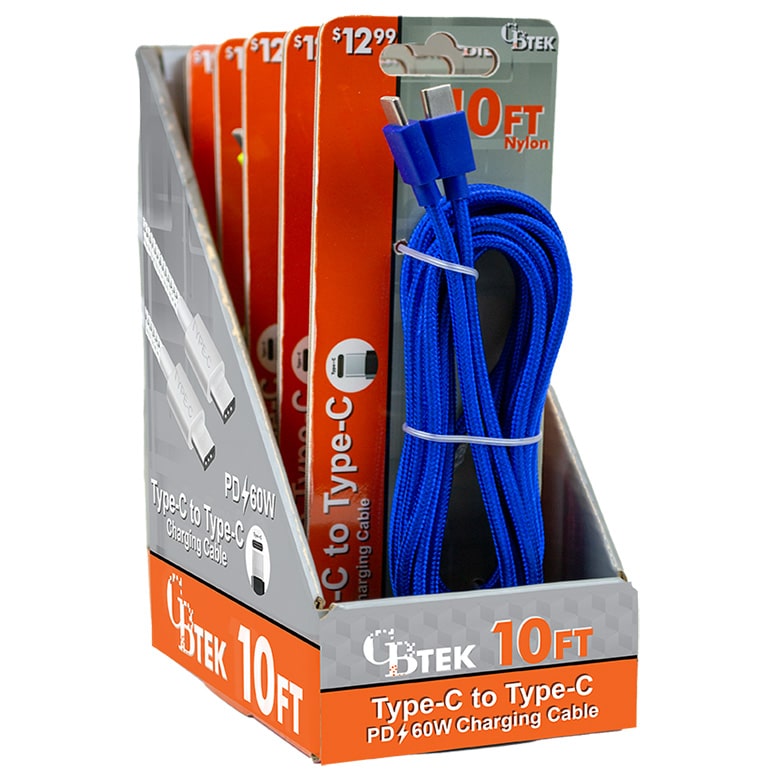 CBTEK Type-C to Type-C Charging Cables - CB Distributors, Inc.