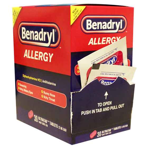 Benadryl 2-PK Dispenser Box - CB Distributors, Inc.