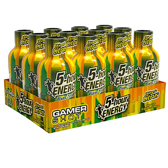 5-Hour Energy Gamer Shot Citrus Bottles
