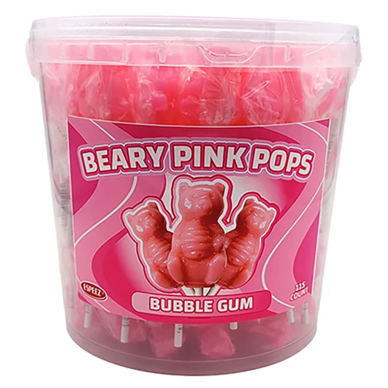 Bubble Gum Bear Pops - CB Distributors, Inc.