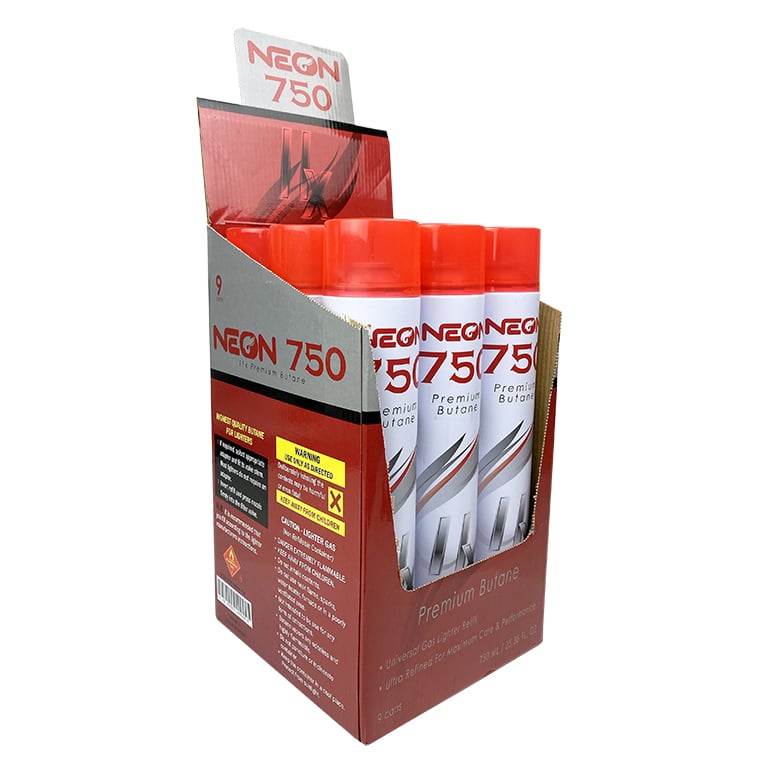 Neon 750 Premium Butane 750mL